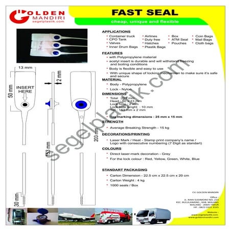 Fast seal | PDF