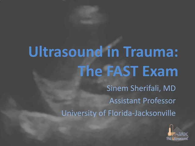 E-Fast Examination | PPTX