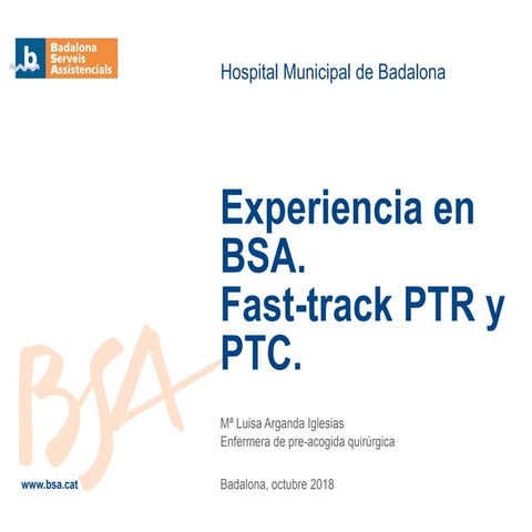 Fast track PTR i y PTC | PDF