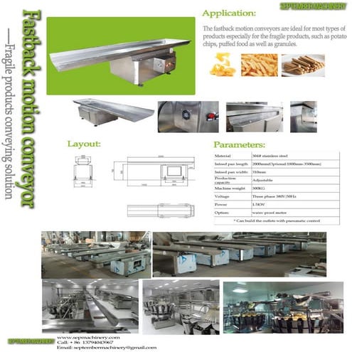 Fastback motion conveyor | PDF