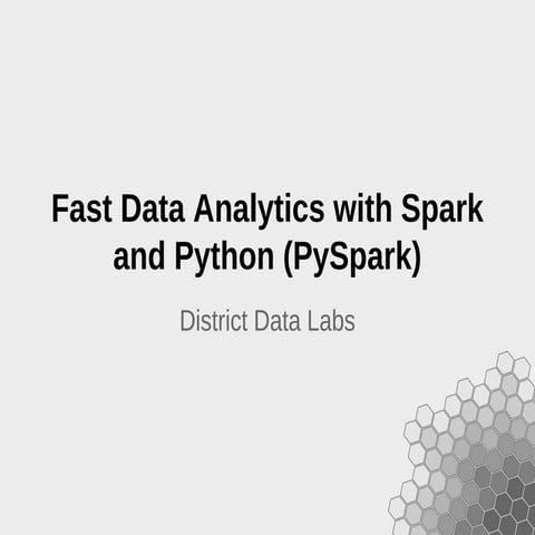 How Apache Spark fits into the Big Data landscape