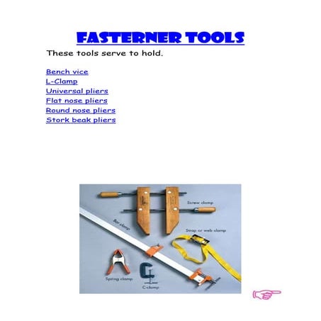 Holding tools | PPTX