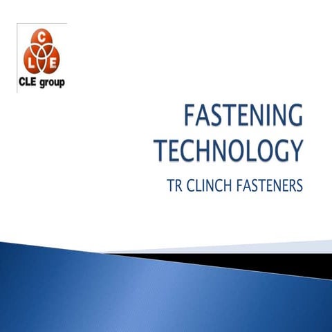 CLE Fastening Technology | PPT