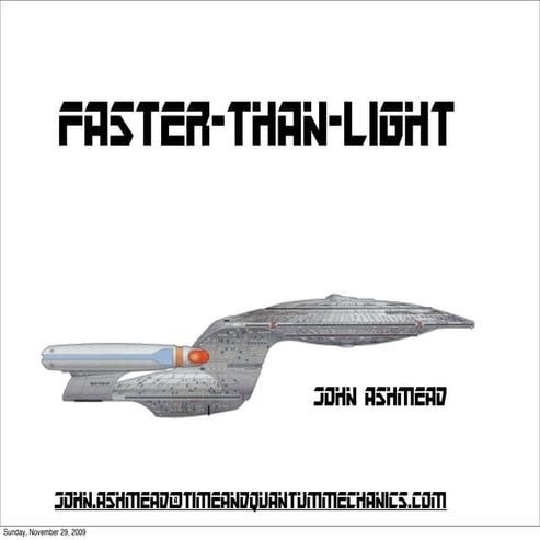 Faster Than Light | PDF
