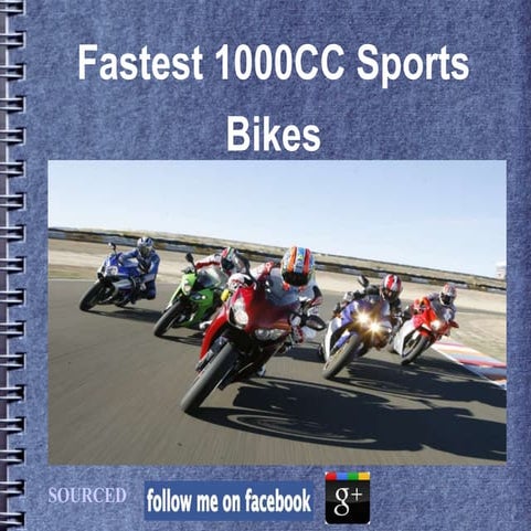 Fastest 1000 cc sports bikes | PPT