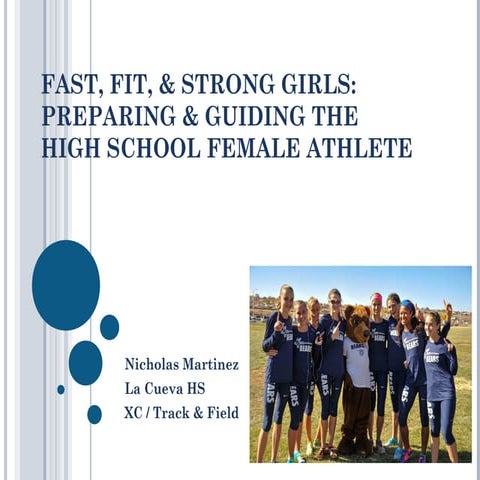 Fast, Fit, & Strong Girls: Preparing and Guiding the High School Female ...