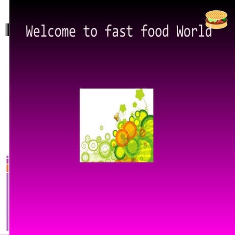 Fast food | PPT