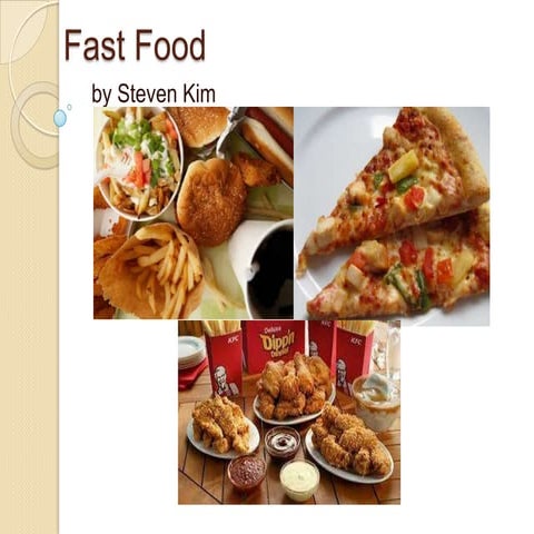 Fast food nation | PPTX