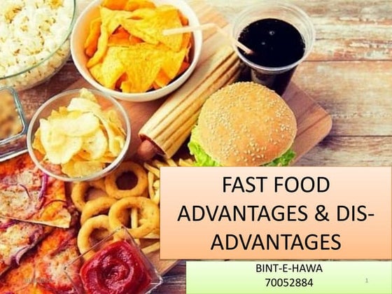 Fast food presentation | PPTX | Food & Drink