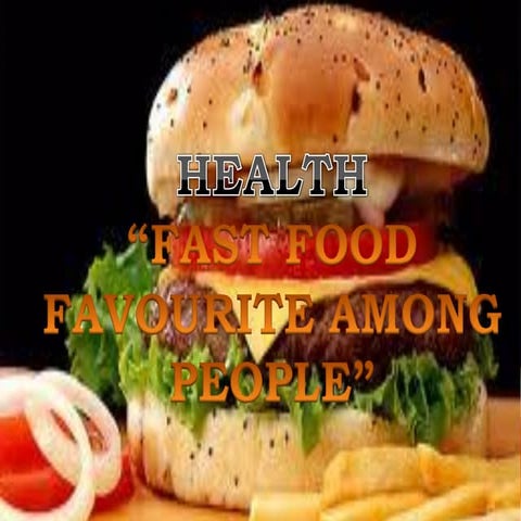 Fast Food Persuasive Essay | PDF