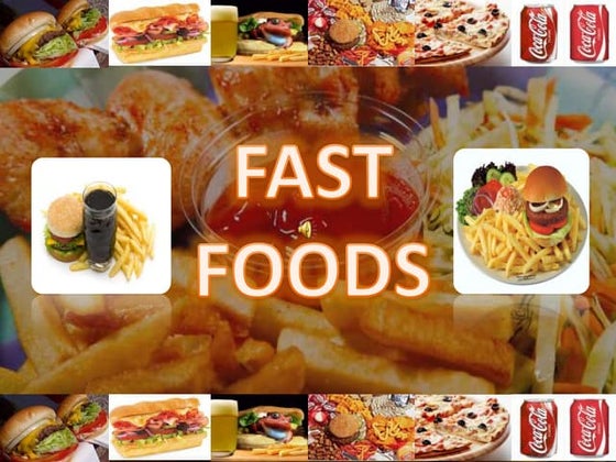 Fast food presentation | PPT