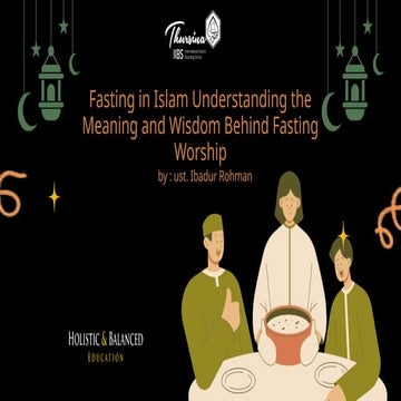 Fasting in Islam Understanding the Meaning and Wisdom Behind Fasting ...