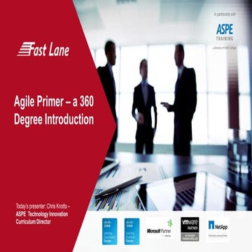 Agile Primer: A 360 Degree Introduction | PPT