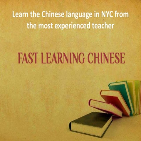 Learn Chinese language NYC | PPT