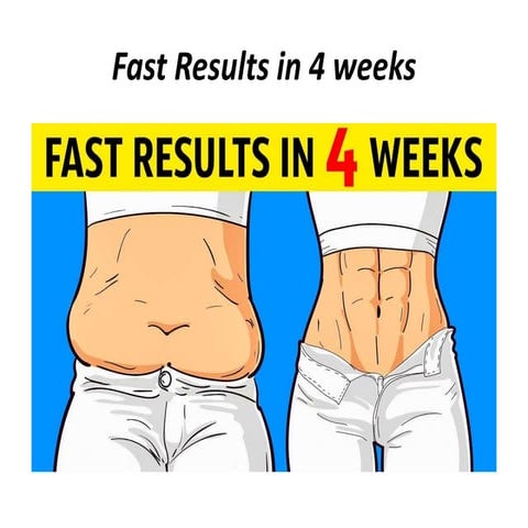 Fast results 4 weeks - weight loss tips | PPTX