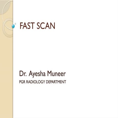 Fast Scan | PPTX