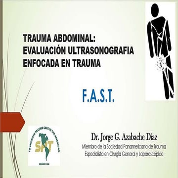 FAST EN TRAUMA ABDOMINAL | PPTX | Medical Tests | Medical Health