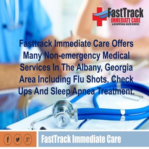 An introduction: Fast track immediate care