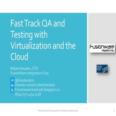 Fast Track Qa And Testing With Ppt 