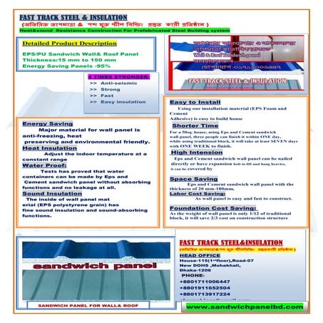 Heat Resistance Construction For Prefabricated Steel Building system ...