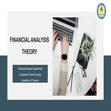 Financial Analysis Theory - Academy of Finance | PDF