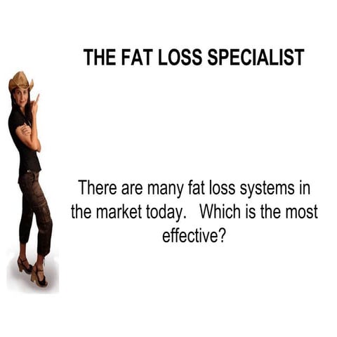 Fat Loss | PPT