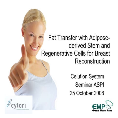Fat Transfer with Adipose-derived Stem and Regenerative Cells for ...