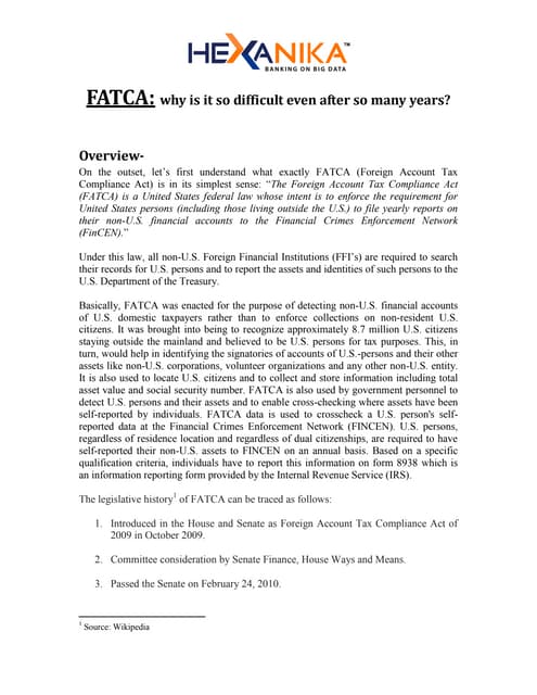 Fatca | PPT
