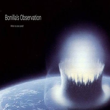 Bonilla's Observation | PDF