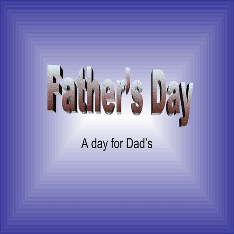 fathers day | PPT