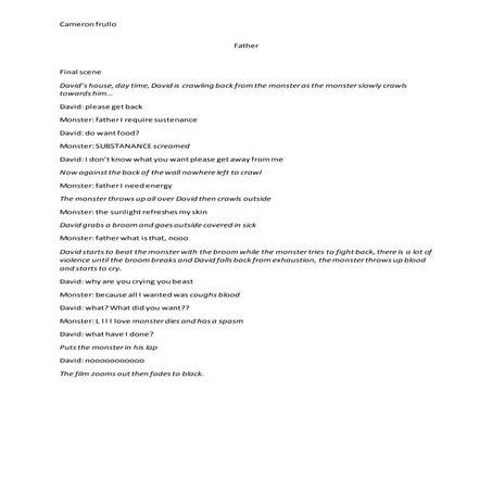 Father script | DOCX