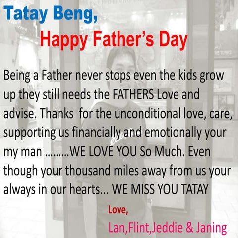 Fathers day | PPT