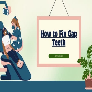 how to fix cap teeth.dental clinic.fathima | PPT