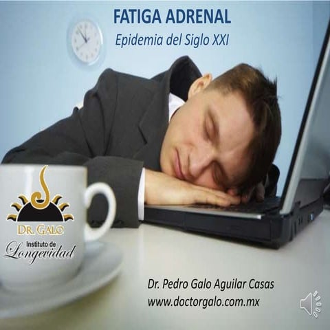 Fatiga adrenal power point | PPTX
