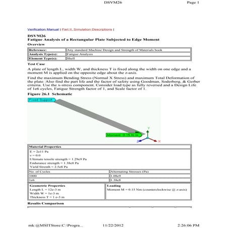 Fatigue ansys workbench_primer2 | PDF