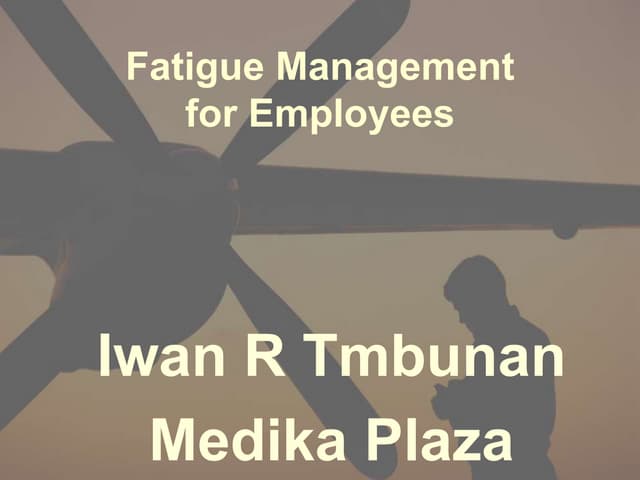 Safety Moment - Workplace Fatigue Feb 2024 .pptx