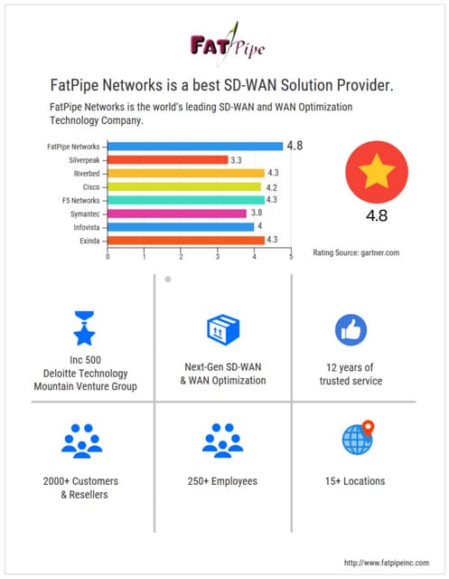 Fatpipe Networks, Fatpipe networks