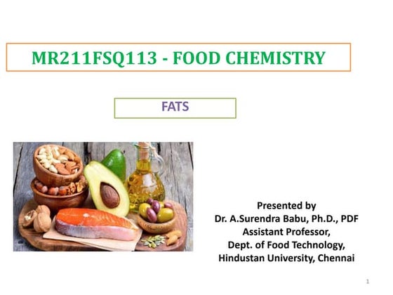Fattyacids classification, structure and properties | PPT