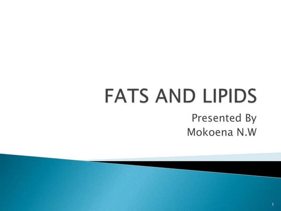 2 FATS.pptx Study Material For Biology Students | PPT