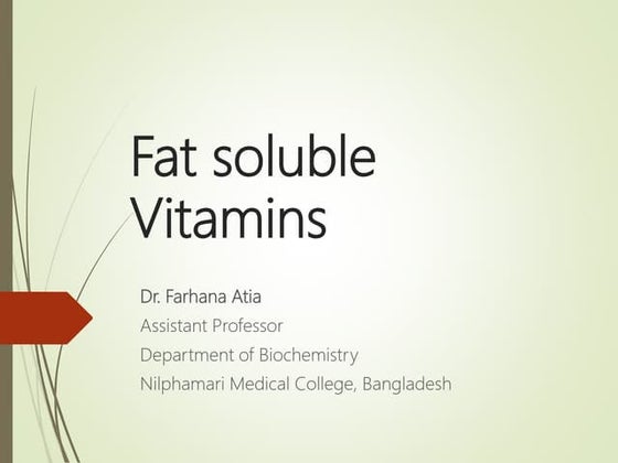 Introduction, Classification and nomenclature of vitamins, Vitamin A1 ...