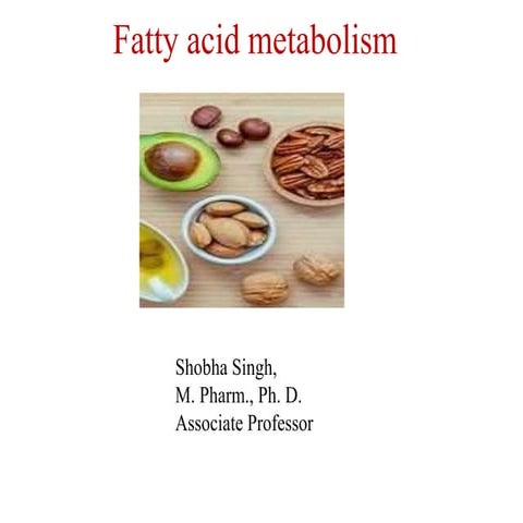 Fatty acid metabolism.ppt