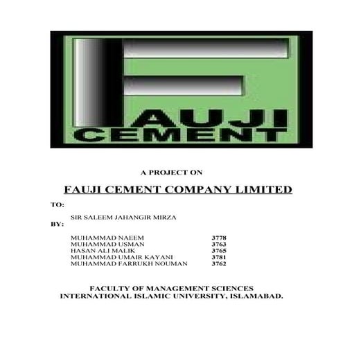 Fauji Cement Logo