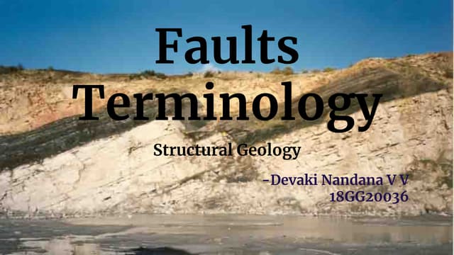 Fault'classification of fault and mechanism of faulting | PPTX
