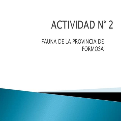 Fauna formosa | PPTX