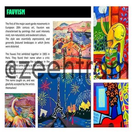 Understanding the Fauvism Art Movement | PDF