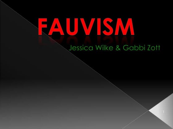 Fauvism | PPT