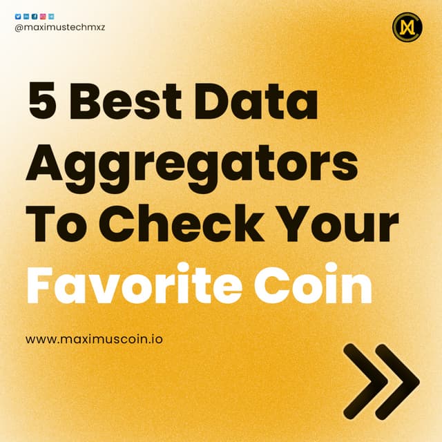 Best Data Aggregators to check your coin | PDF