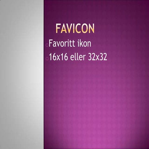 Favicon | PPTX