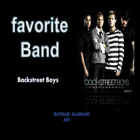 Favorite band | PPTX