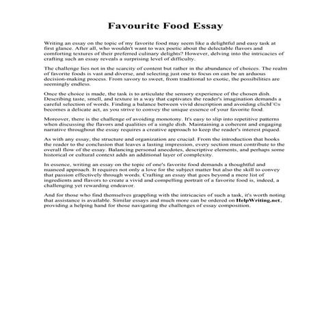 Favourite Food Essay.pdf